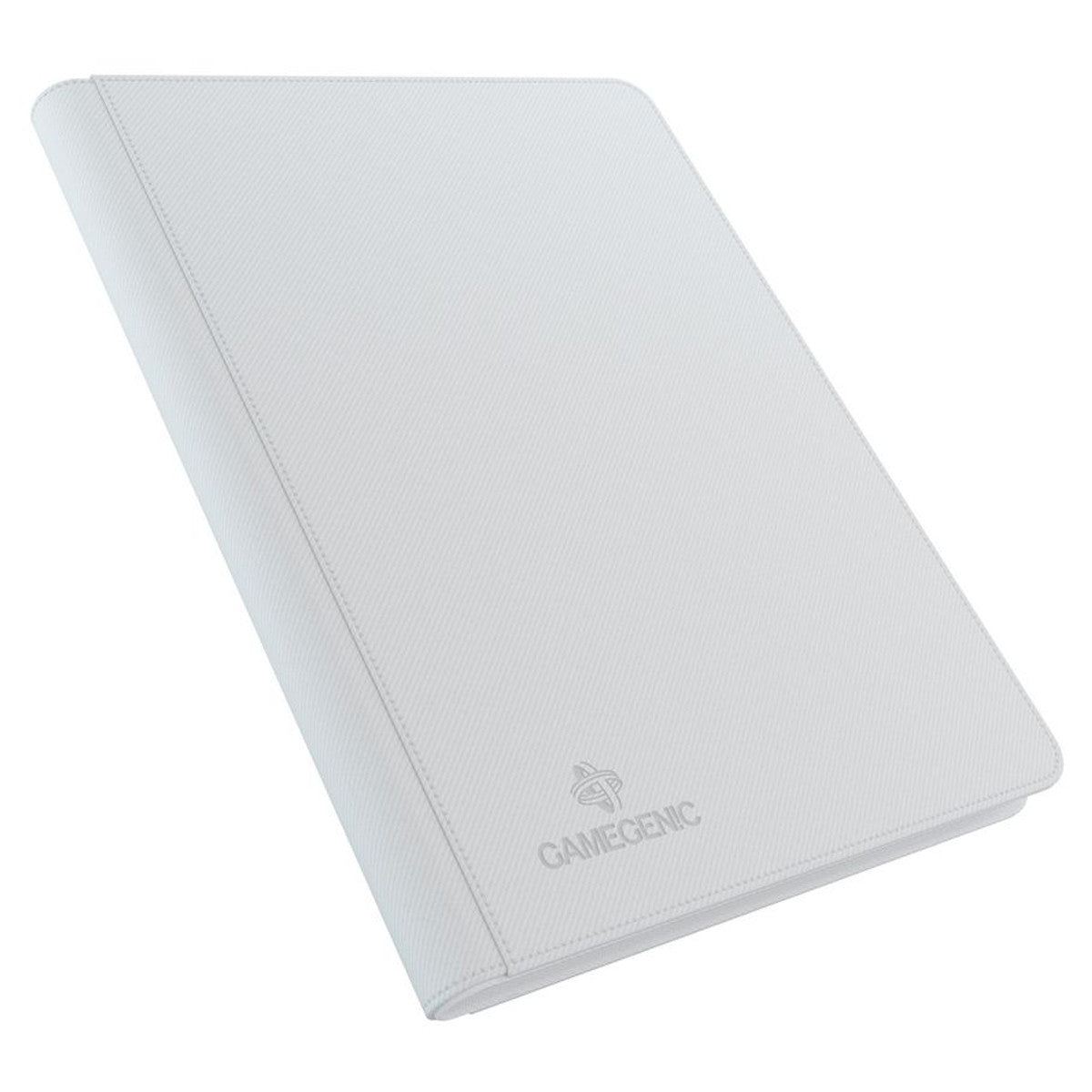 White 18-Pocket Zip-Up Binder - GameGenic - Binder(s) – The Game Store ...